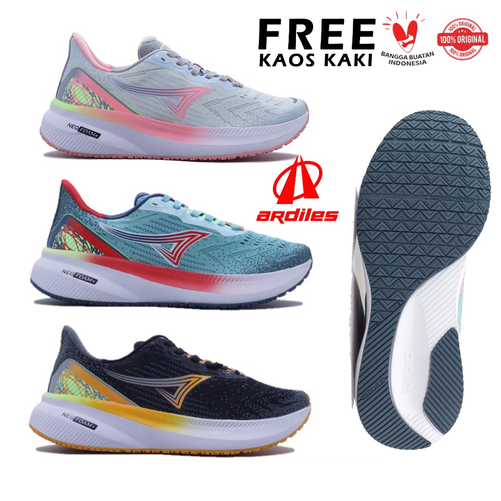 Jual Sepatu Lari Running Ardiles Nfinity Xtend Original Sepatu Daily ...