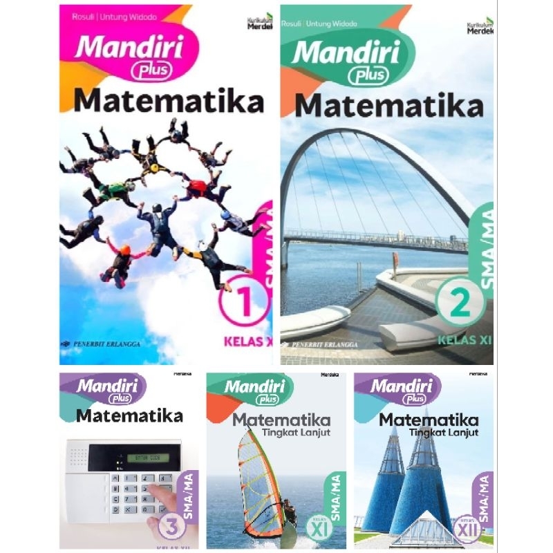 Jual Mandiri Plus Matematika untuk SMA kelas X,XI,XII Merdeka Erlangga | Shopee Indonesia