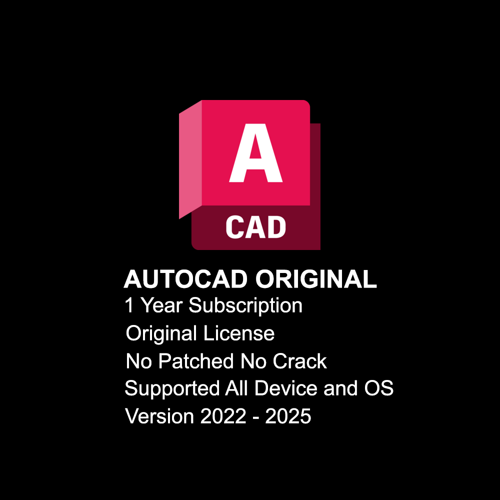 Jual AutoCAD Original License 1 Tahun - No Crack, No Patch, 100% ...