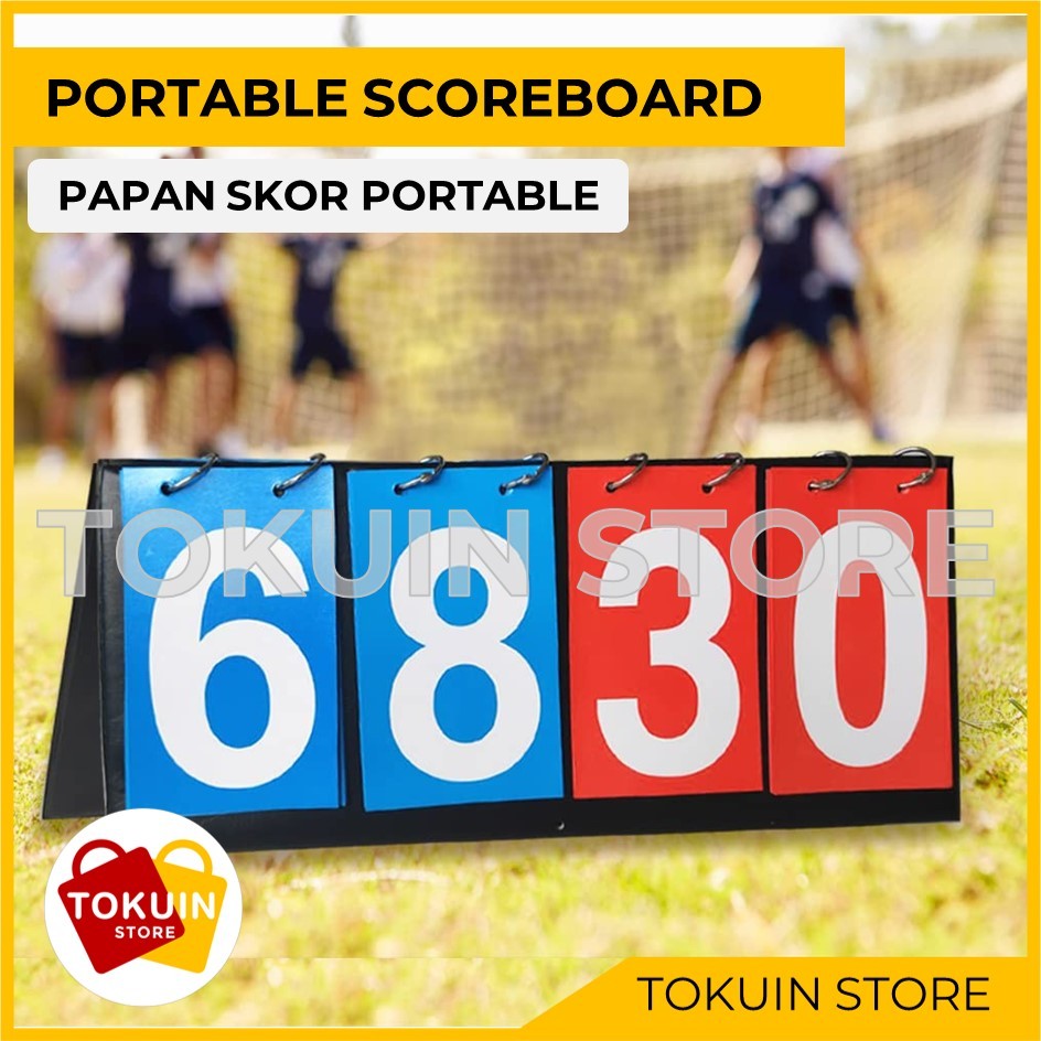 Jual Papan Skor Portable Score Board 4 Digit untuk Permainan ...