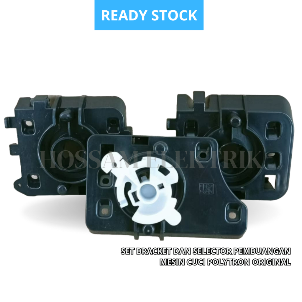Jual SET BRACKET DAN SELECTOR PEMBUANGAN MESIN CUCI POLYTRON ORIGINAL ...