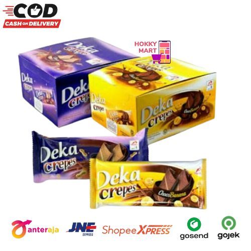 Jual [ HOKKY ] Deka Crepes Dua Kelinci Box isi 12 x 10gr Choconut ...