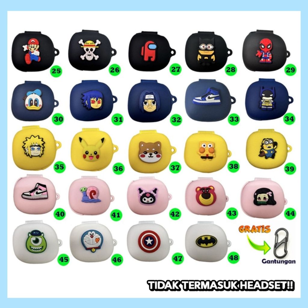 Jual [R50i] Case Soundcore R50i Animation Silicon Premium Soft Anker ...