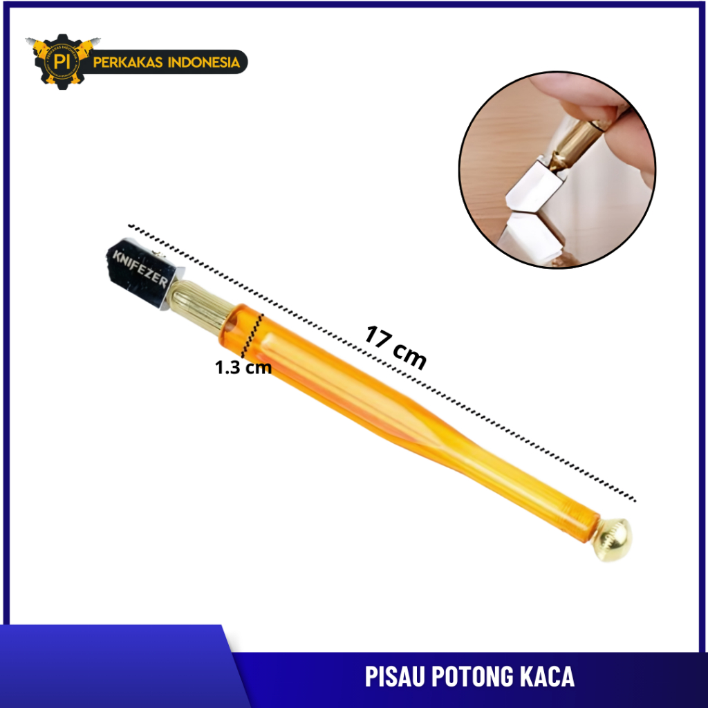 Jual Pisau Potong Kaca Pen Oil Glass Cutter Portable Alat Pemotong Kaca ...