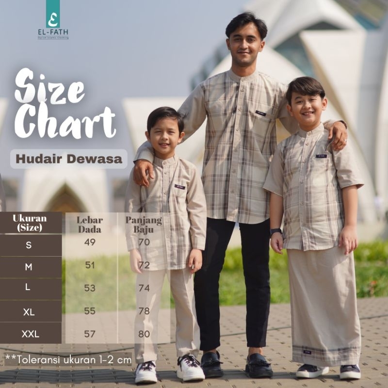 Jual KOKO COUPLE AYAH DAN ANAK HUDAIR BY ELFATH NEW | Shopee Indonesia