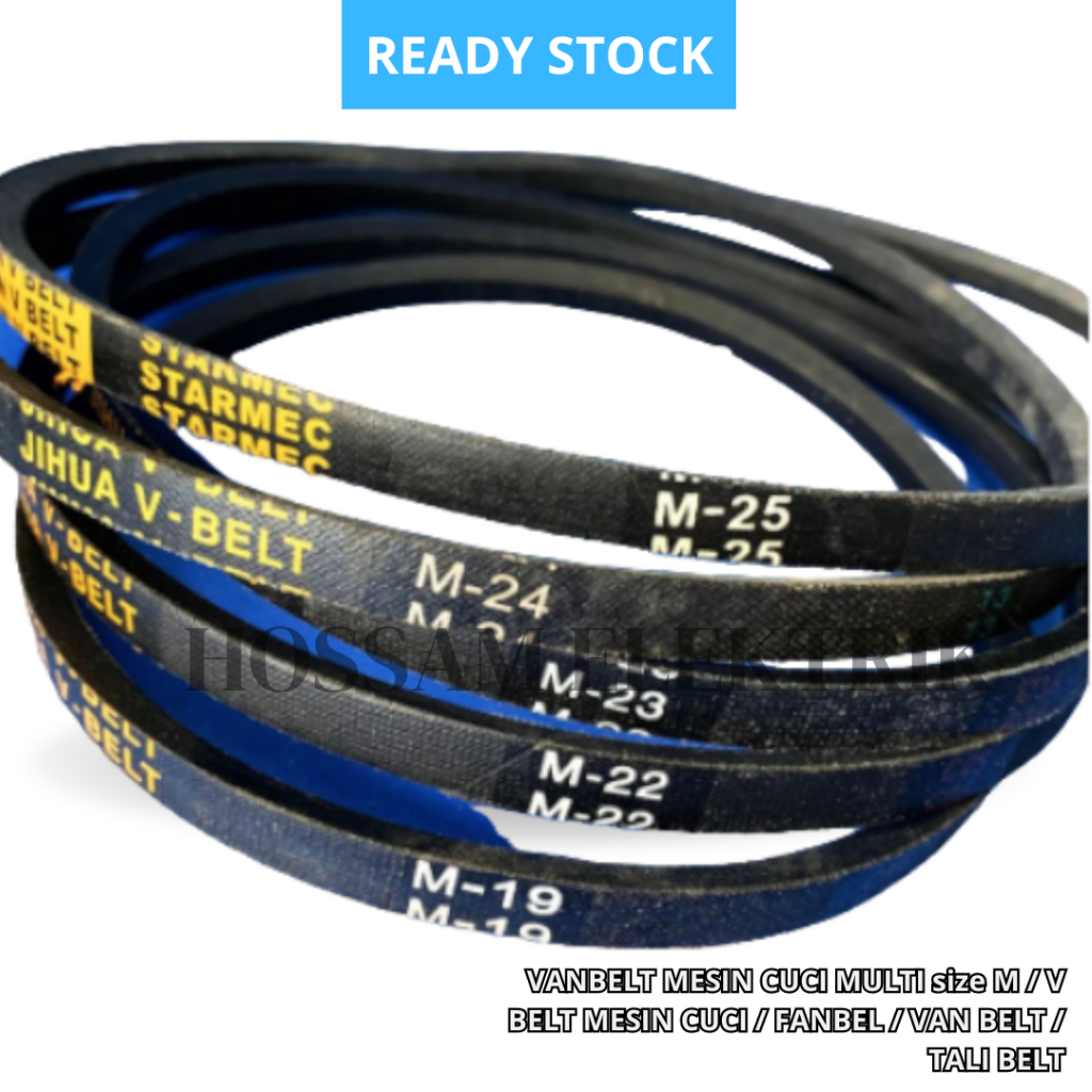 Jual VANBELT MESIN CUCI MULTI size M / V BELT MESIN CUCI / FANBEL / VAN ...