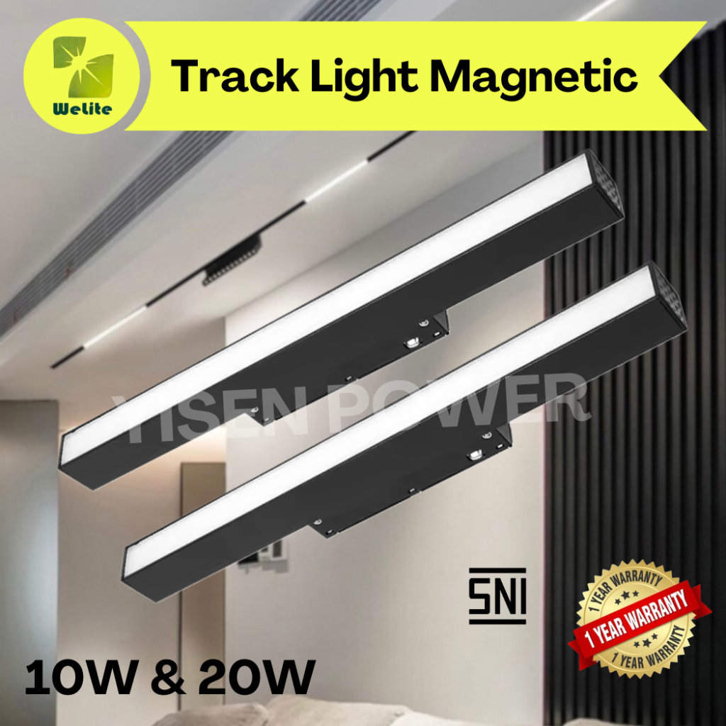 Jual Lampu Flood Light Magnetic LED Magnetic Track Light Universal ...