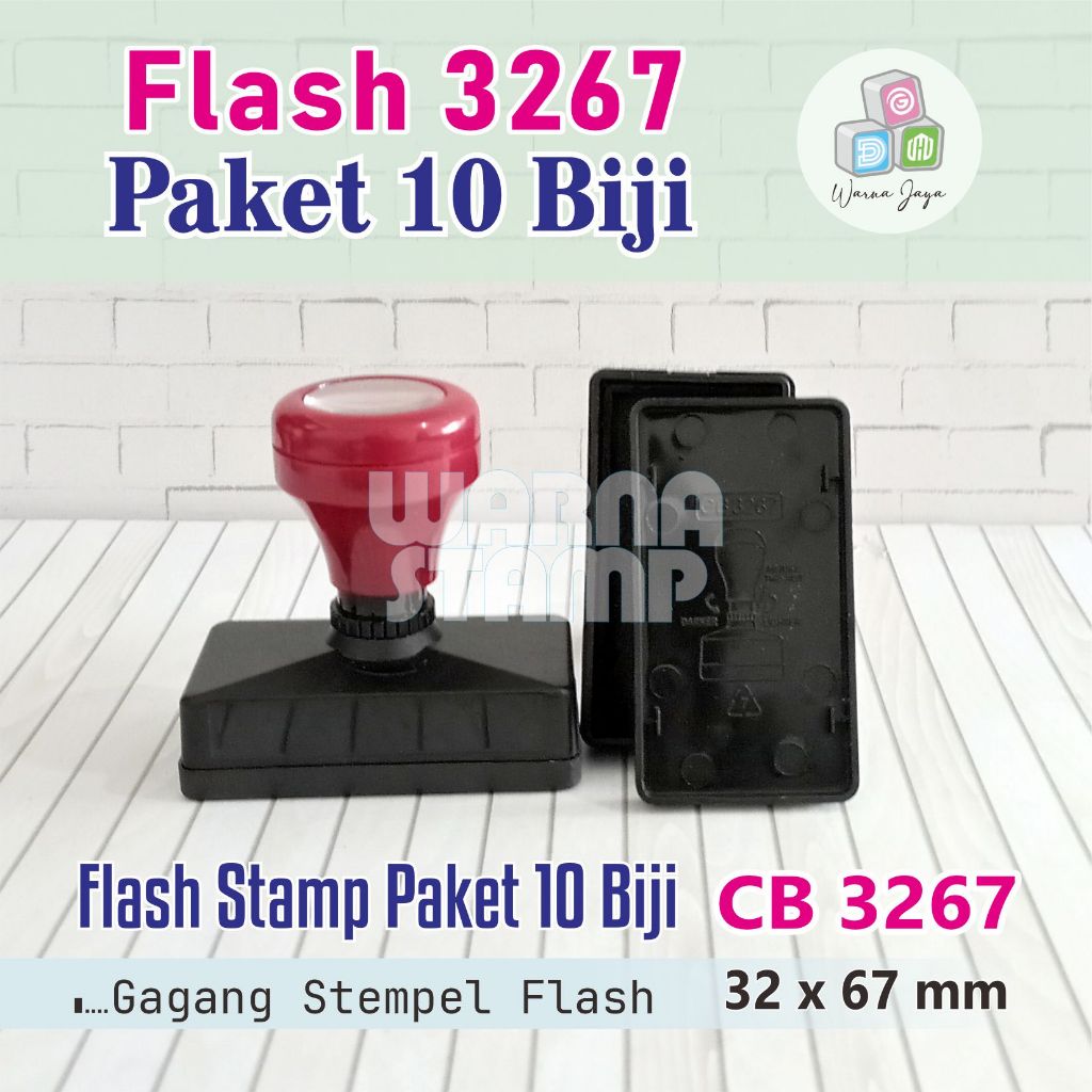 Jual Gagang Stempel Flash 3267mm / Paket 10 Biji / Gagang Stamp Flash ...