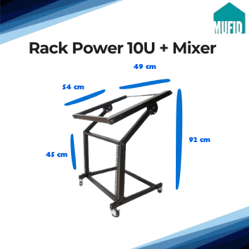 Jual Rak Mixer / Rak Power / Rak Besi / Rak Aksesoris DJ-9U | Shopee ...