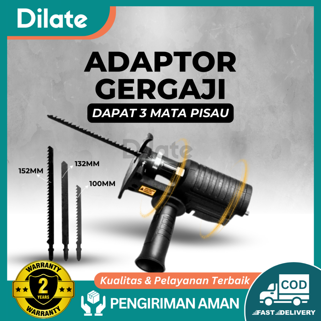 Jual Adapter Mesin Jig Saw - Adaptor Bor gergaji Mesin gergaji bor ...