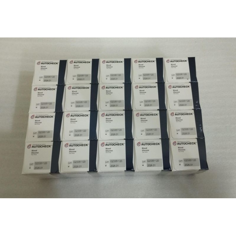 Jual Paket Autocheck Gula Darah 25 Strip Autocheck Auto Check Blood ...