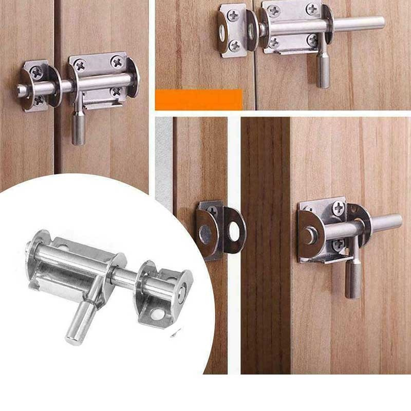 Jual COD Grendel Slot Pintu Stainless Steel Kamar Mandi Lemari Tebal ...