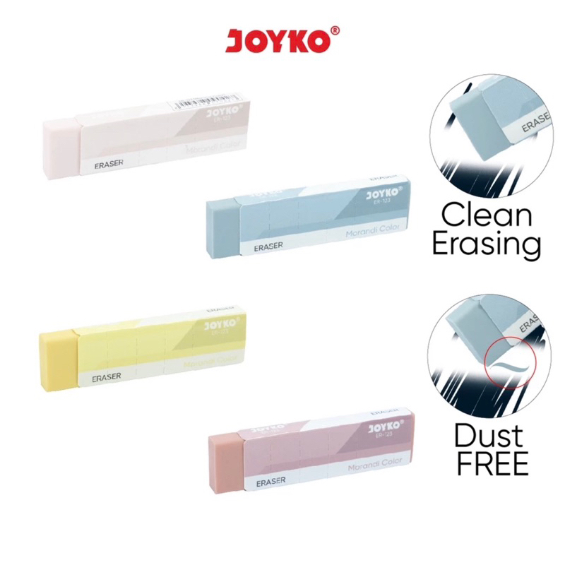 Jual Penghapus Eraser Joyko ER-123 ECER 1 Biji / Elastic Eraser ...