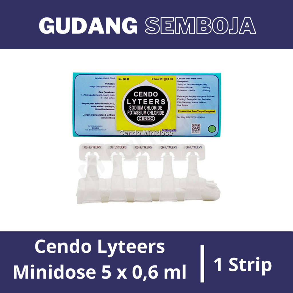 Jual Cendo Lyteers Minidose 5 x 0,6 ml | Shopee Indonesia