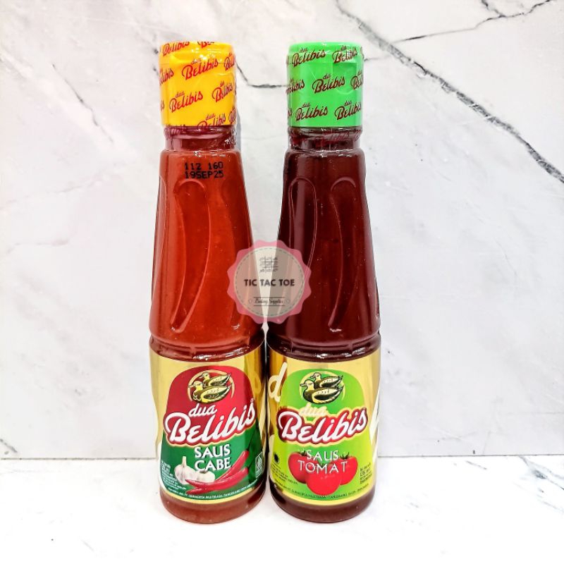 Jual belibis saos tomat /belibis pedas/Belibis Cabe 135ml /Saos Cabe ...