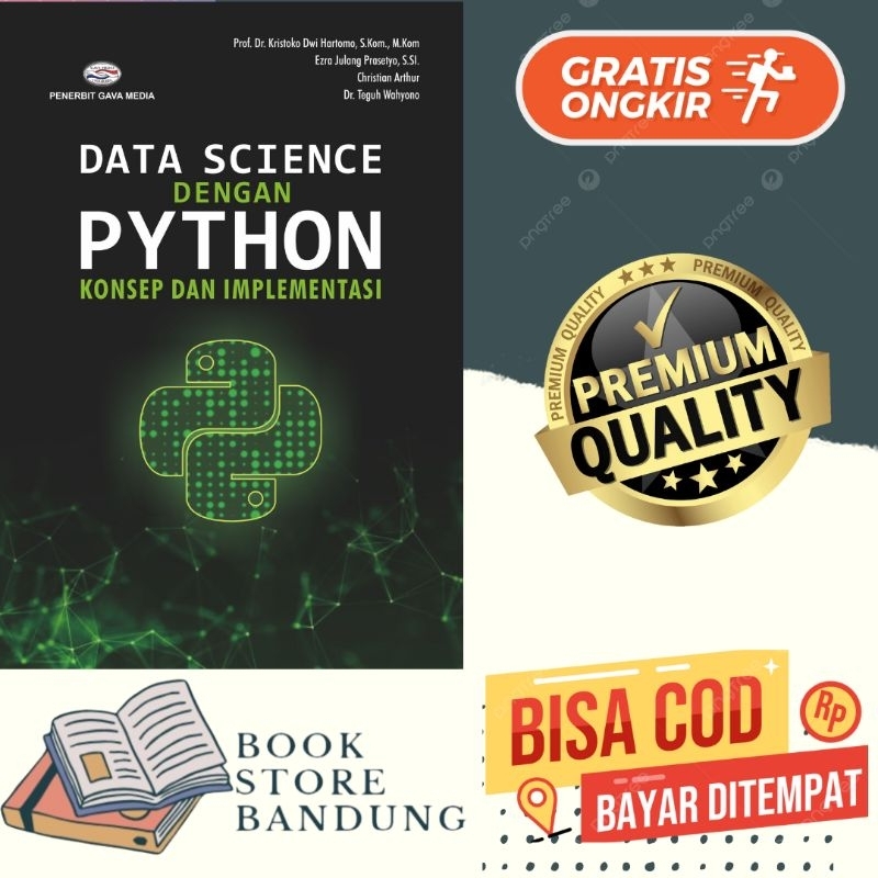 Jual BUKU Data Science Dengan Python Konsep Dan Implementasi. : Prof. Dr. Kristoko Dwi Hartomo ...