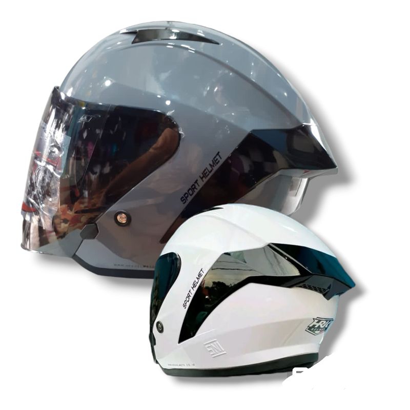 Jual Helm Half Face Hrk Rr15 Sport Helmet Sni | Shopee Indonesia