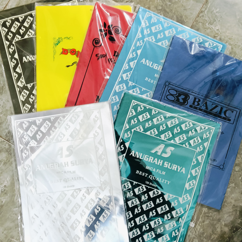 Jual PLASTIK MIKA F4 COVER JILID 1 PAK | Shopee Indonesia