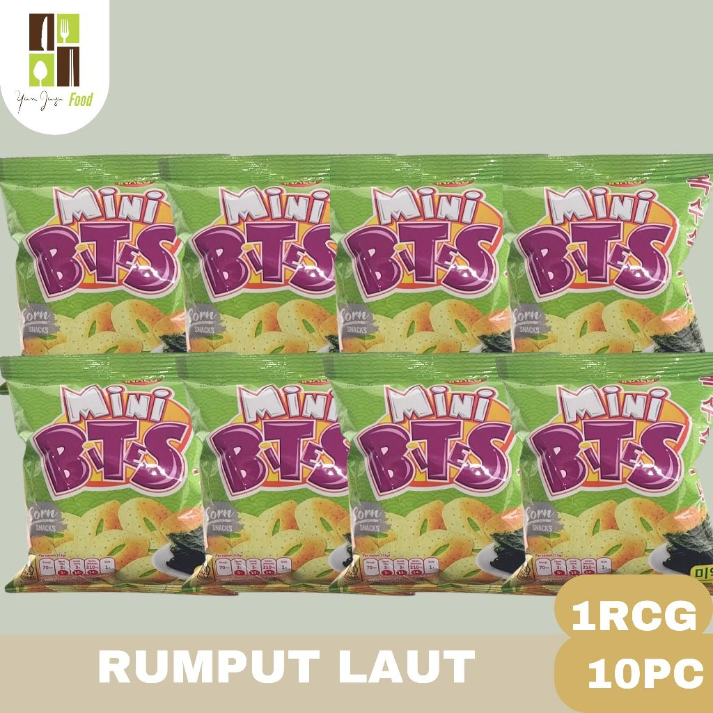 Jual Inaco Mini Bites / BTS Snack Korea / Snack Bites / Rumput Laut ...
