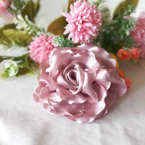 Jual Bros Rossa Simpel Satin, Bros Model Mawar Simpel | Shopee Indonesia