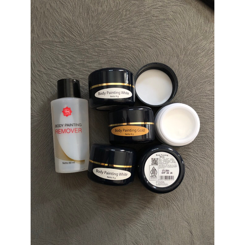 Jual Viva Face & Body painting warna putih dan gold | Viva Body ...