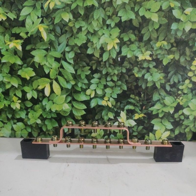Jual Busbar Nol Arde FT-850 / plat tembaga / copper plate / Grounding ...