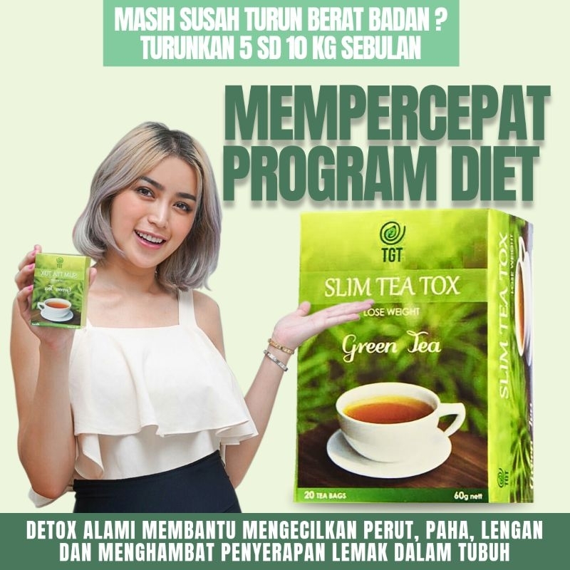 Jual TEH DIET DETOX SLIMING TEA PENURUN BERAT BADAN CEPAT BPOM | Shopee Indonesia
