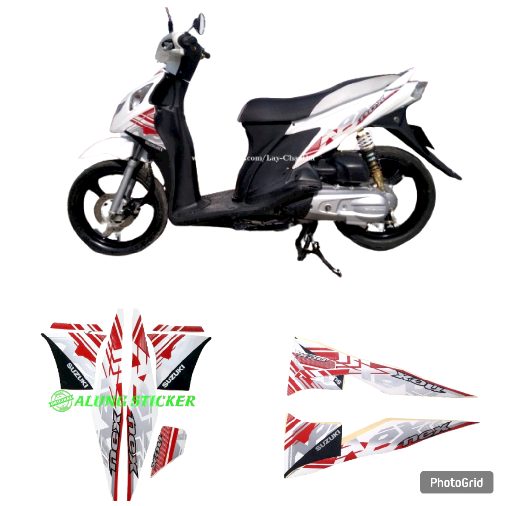 Jual STIKER STRIPING LIS LES BODY MOTOR SUZUKI NEX 2019 2020 CAMBODIA ...