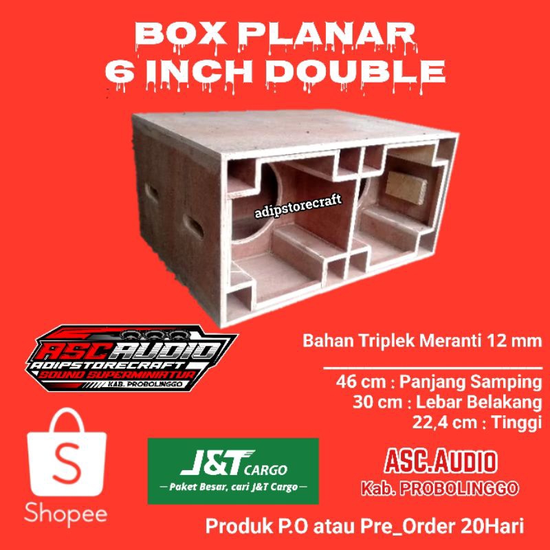 Jual Box Planar 6 inch Double | Shopee Indonesia