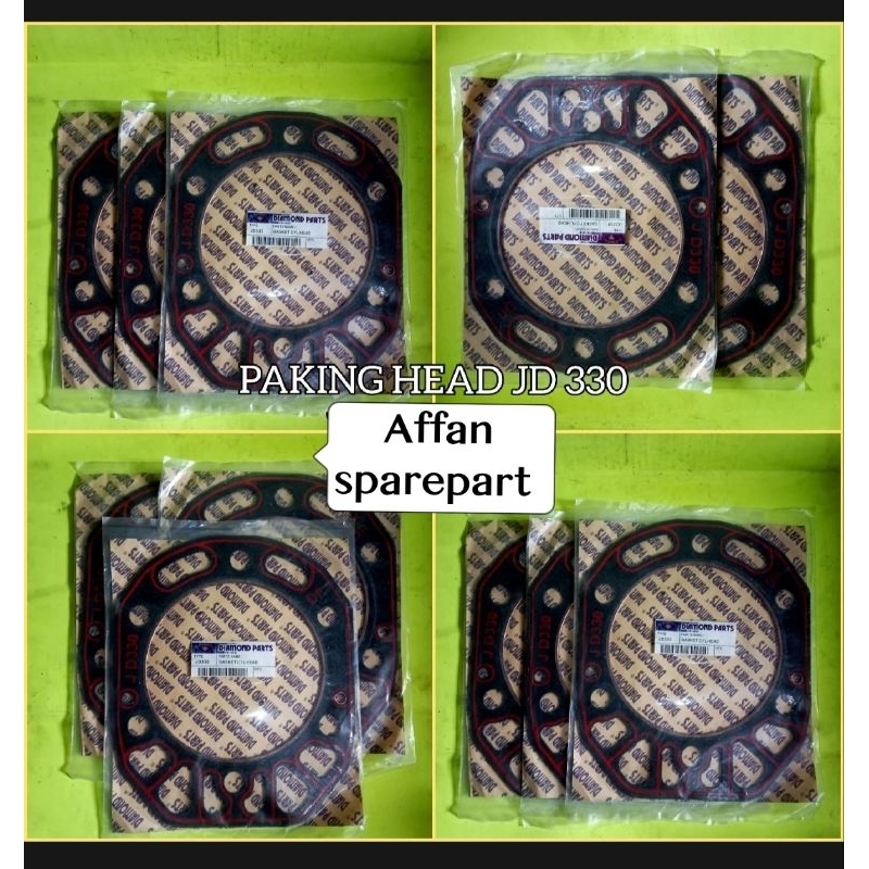 Jual PAKING HEAD JD 330 / PAKING KOP JD 330 / GASKET HEAD JD 330 UNTUK ...