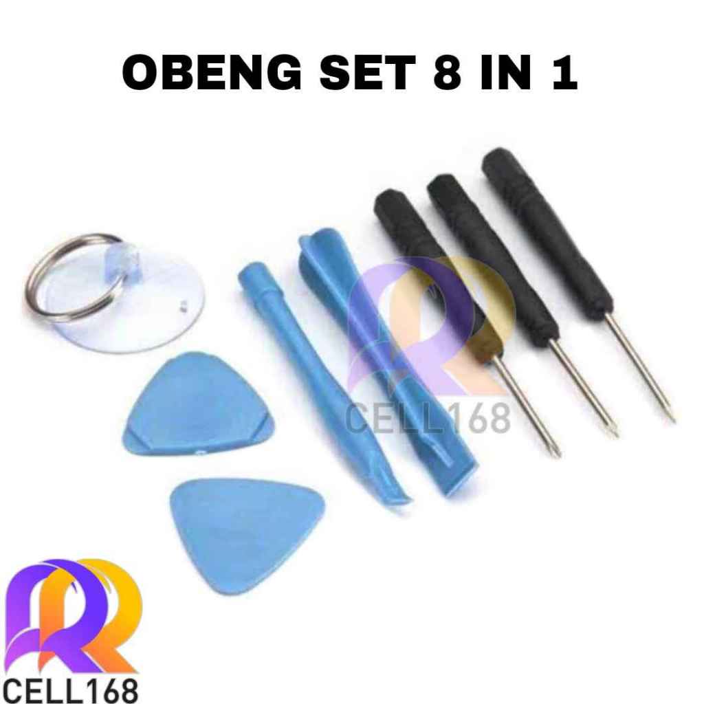 Jual OBENG SET 8 IN 1 TOOLSET OBENG HP | Shopee Indonesia