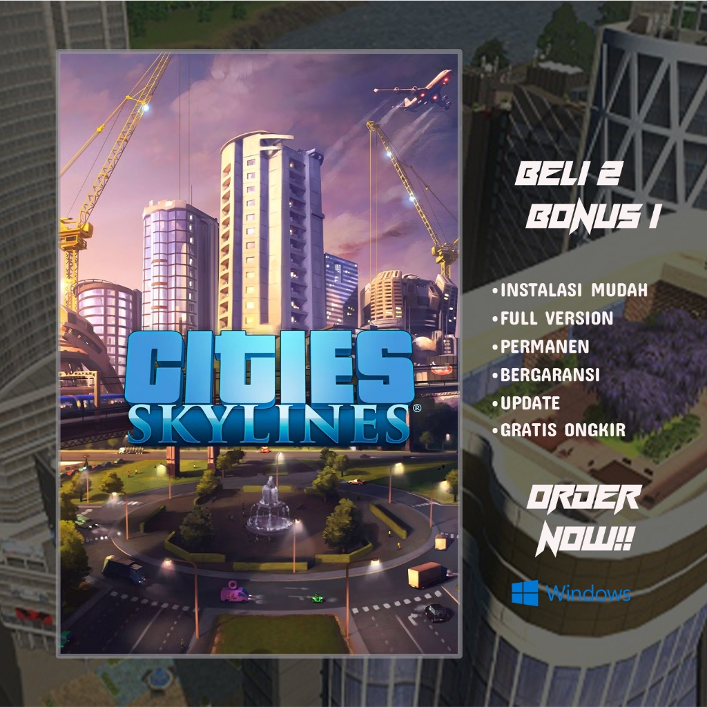 Jual Cities Skylines Deluxe Edition | GAME PC - LAPTOP | Shopee Indonesia