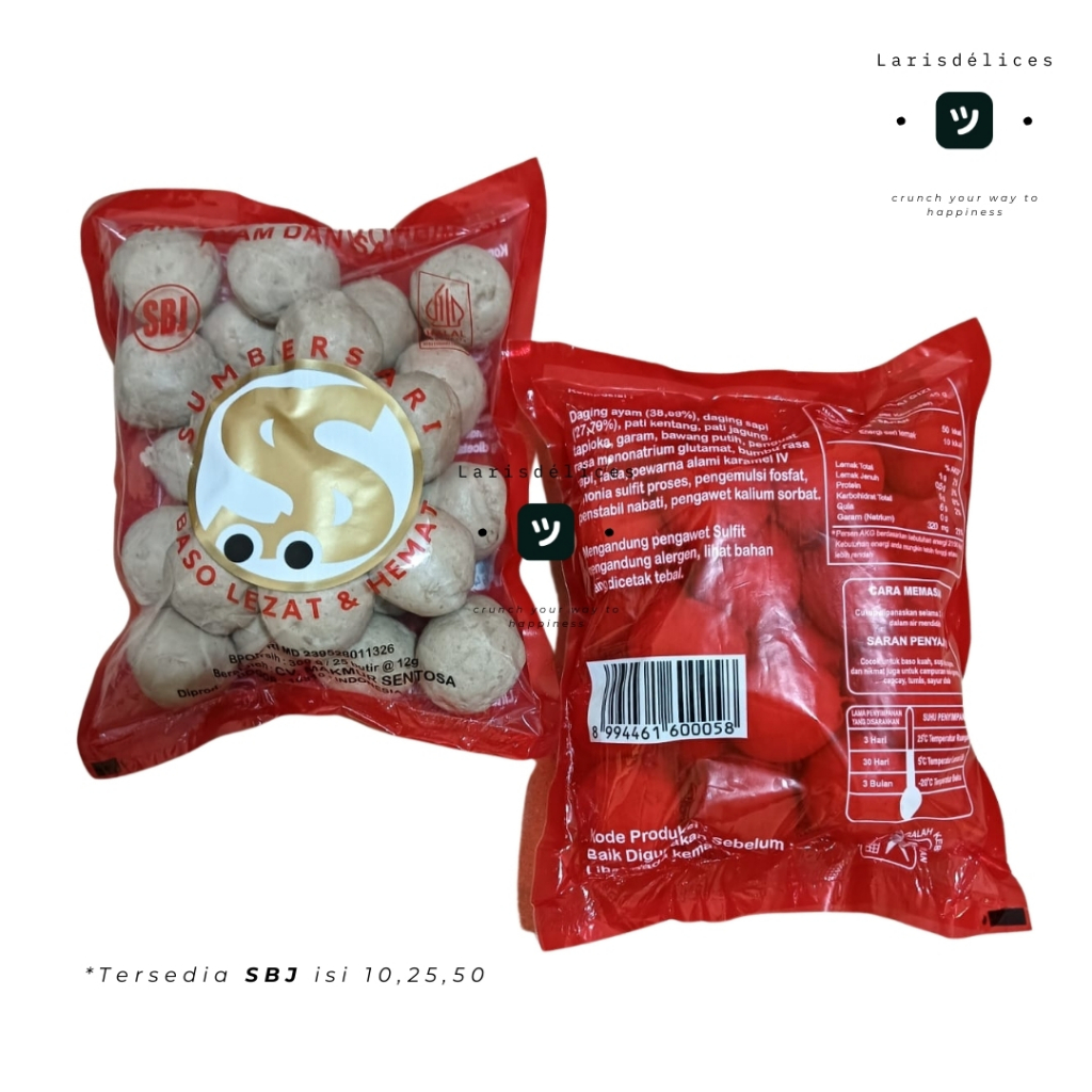 Jual Bakso Daging Sapi dan Ayam Sumber Sari - Bakso Halal, Segar ...