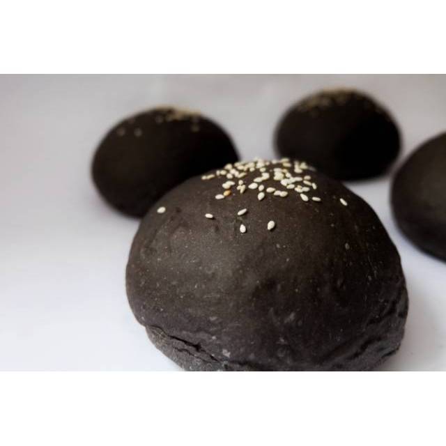 Jual Seven Roti Burger hitam/Bun Burger Black | Shopee Indonesia