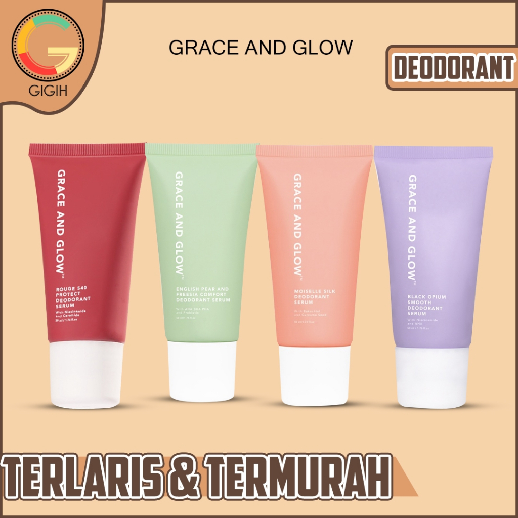 Jual GRACE AND GLOW / GRACE N GLOW DEODORANT SERUM 50ML ( READY ALL ...