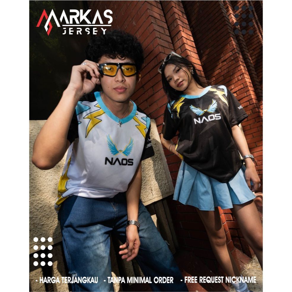 Jual JERSEY BAJU KAOS NAOS ESPORTS TERBARU 2024 VALORANT AOV HONOR OF ...