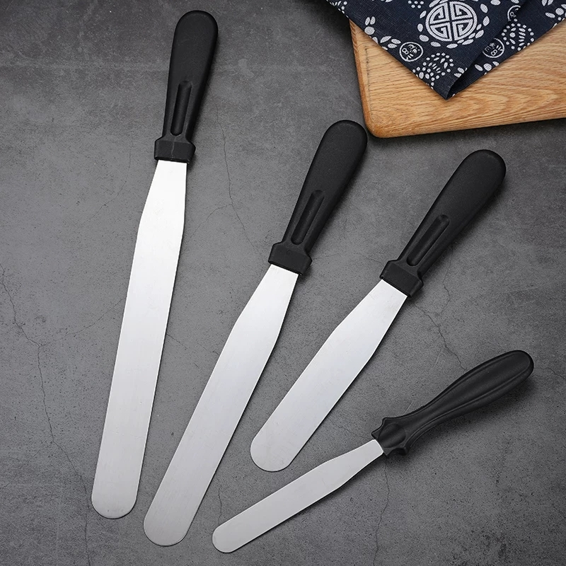 Jual (RPS012) Spatula Stainless Steel / Spatula Dekorasi Kue Tart ...