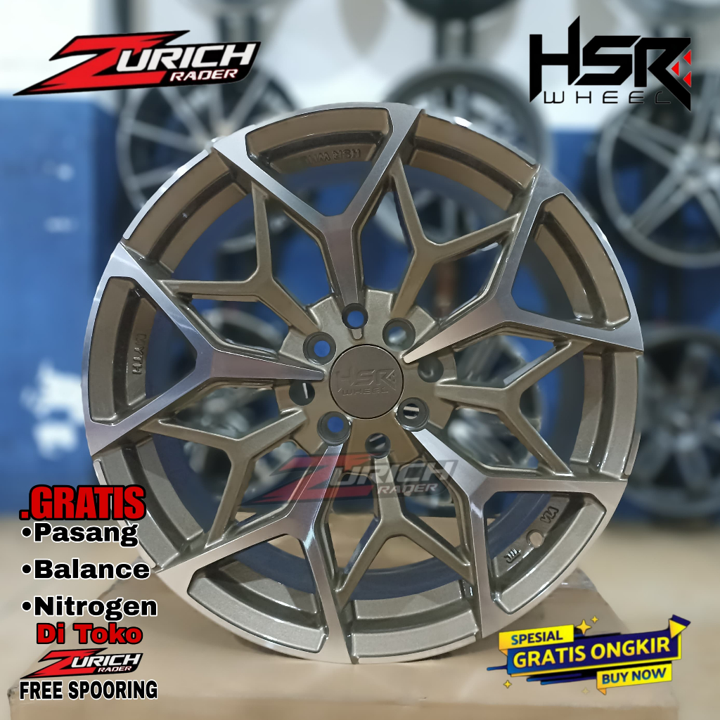 Jual VELG ORIGINAL HSR R17 MYTH01 H8X100-114 UNTUK MOBIL AVANZA XENIA ...
