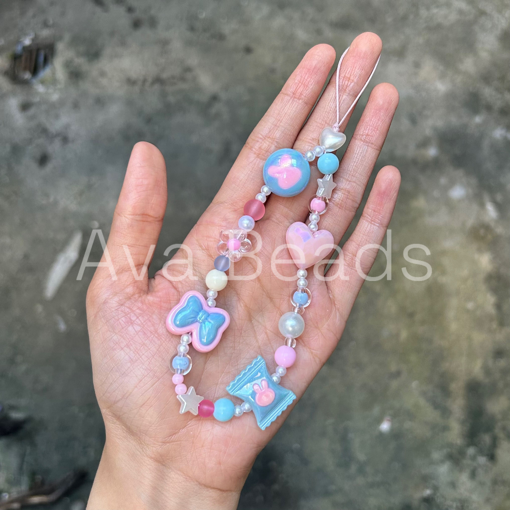 Jual Gantungan HP Korea /Strap HP Mutiara Beads Luxury / Strap Phone ...