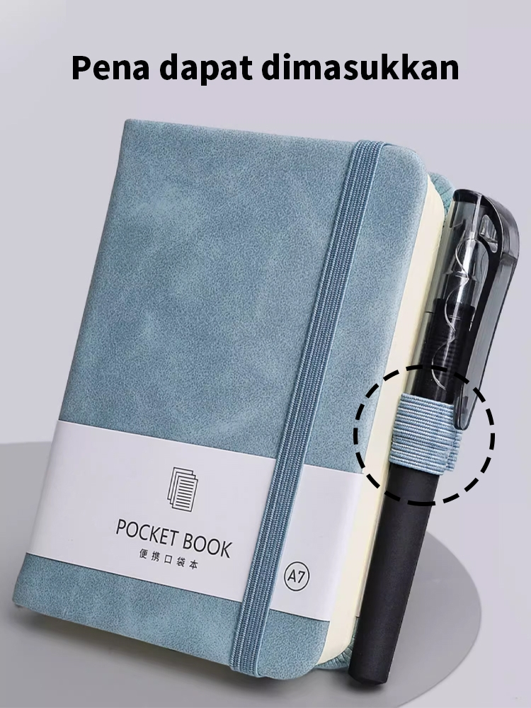 Jual Notebook A5/A6/A7 Pocket Buku Diary Kecil Pertemuan Scrapbook Mini ...