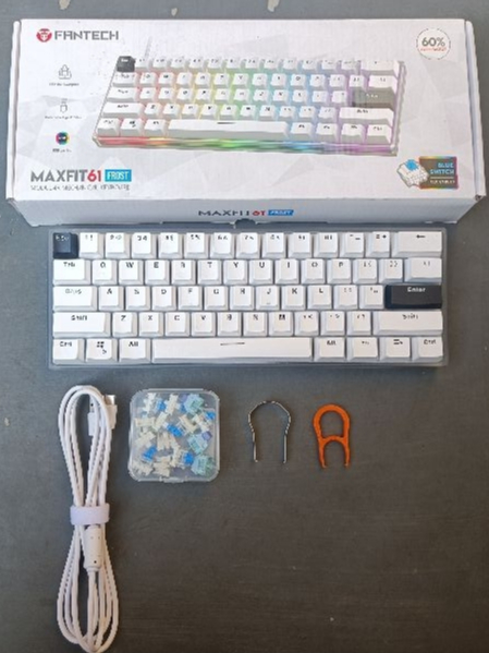 Jual Fantech MK857 Maxfit61 Frost Wired RGB 60% Mechanical Gaming ...