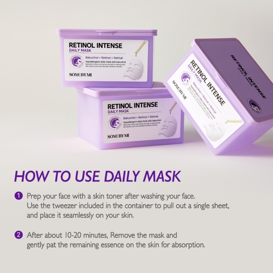Jual Somebymi Retinol Intense Daily Mask Some By Mi | Shopee Indonesia
