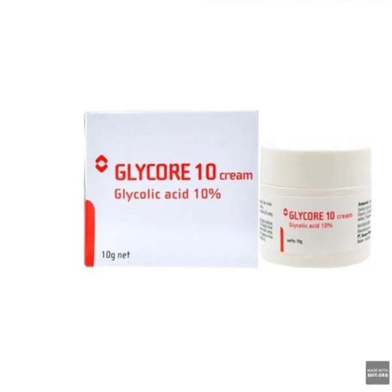 Jual Glycore 10% Glycolic Acid Cream 10 gram | Shopee Indonesia