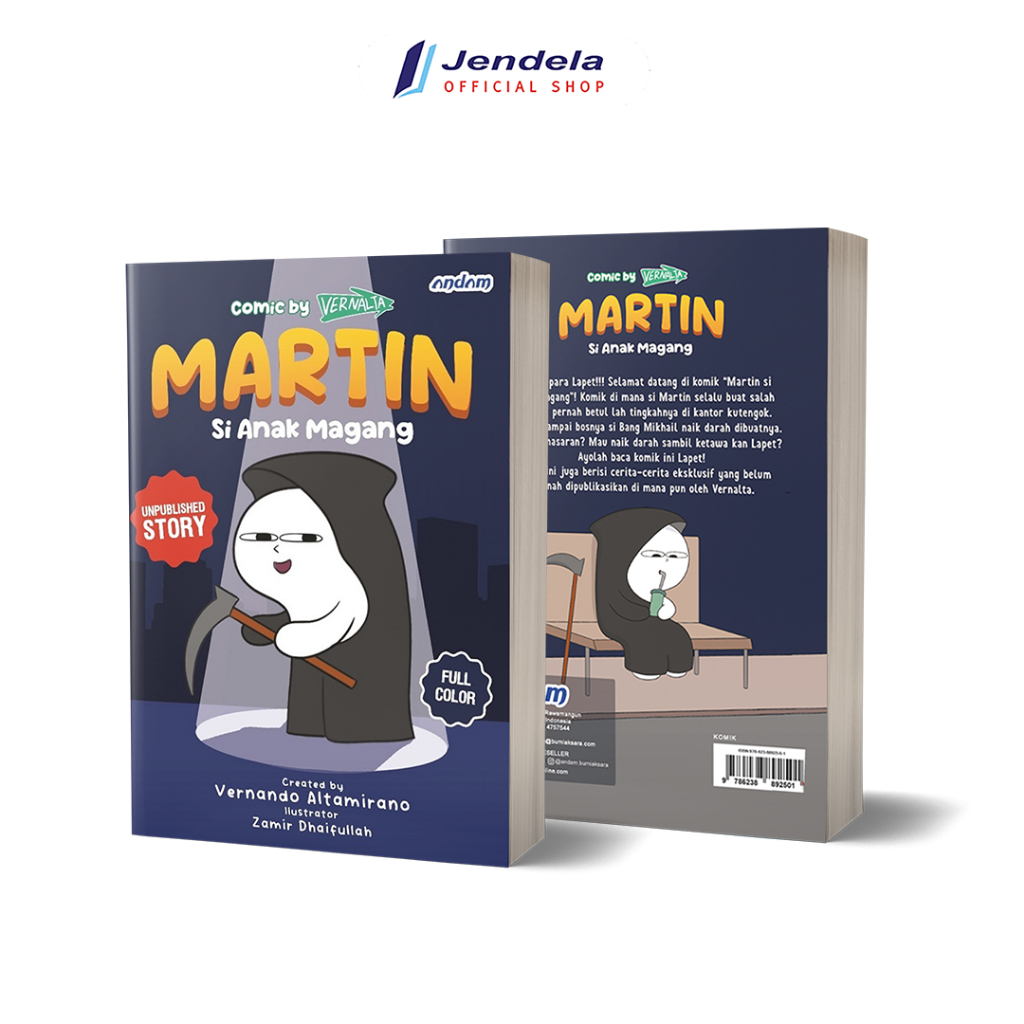 Jual Buku Komik Martin si Anak Magang - Vernalta Vernando | Shopee ...