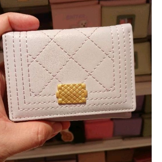 Jual Miniso Dompet Lipat Ungu muda | Shopee Indonesia