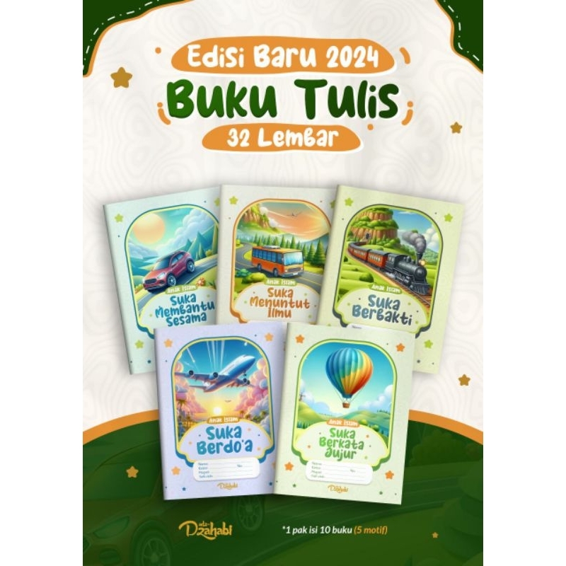 Jual Buku Tulis Anak Islam Isi 32 lembar | Shopee Indonesia