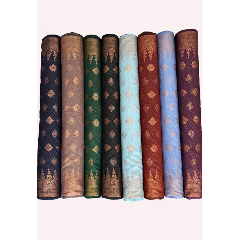 Jual Bahan Songket Melayu / Kain Songket Melayu Meteran / Kain Songket ...