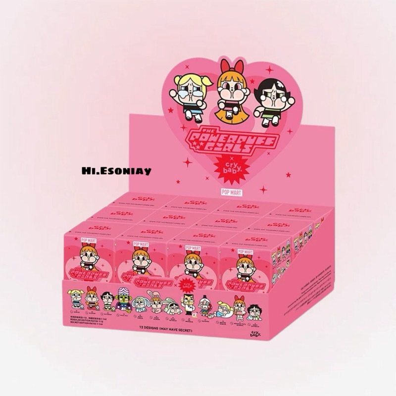 Jual [ READY ] Popmart Crybaby x Powerpuffgirls Limited Edition ...