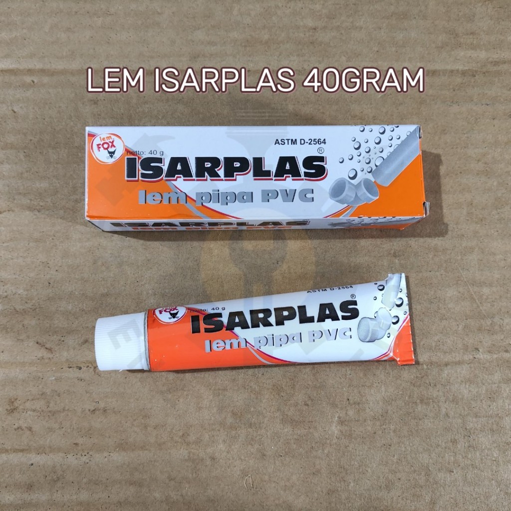Jual LEM PIPA PVC ISARPLAS 40GRAM ODOL | Shopee Indonesia