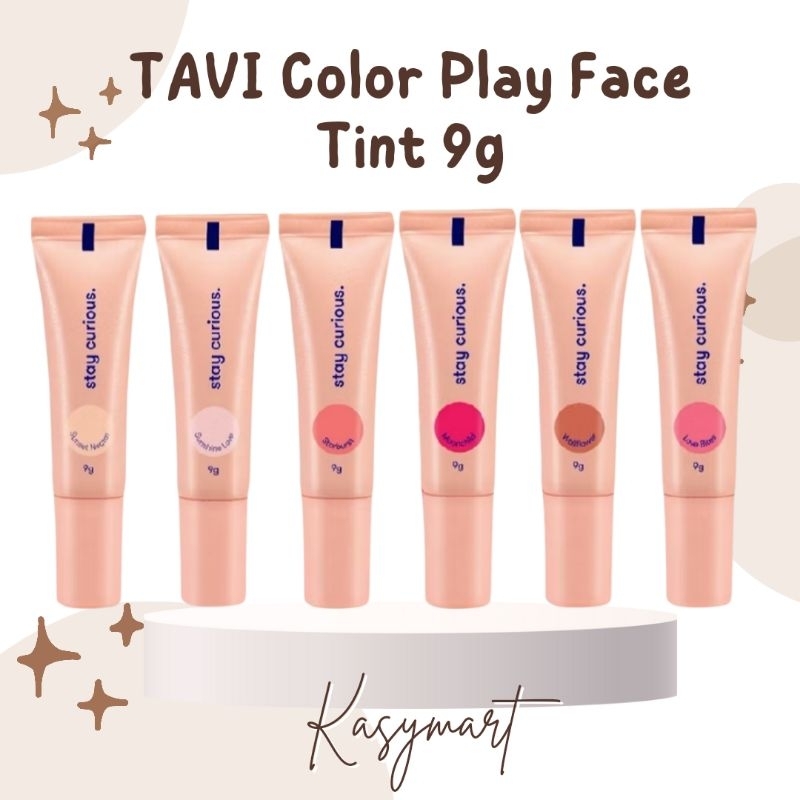 Jual (READY STOCK) TAVI Color Play Face Tint 9 g (Blush On Cair ...